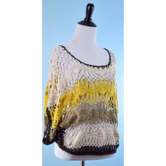 Ryu | Tops | Ryu Crochet Top Medium New | Poshmark